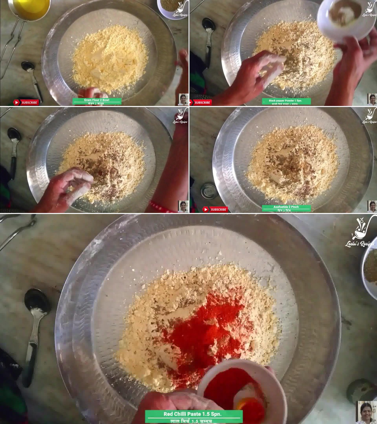 Besan Ki Sev Namkeen | Leela's Recipes