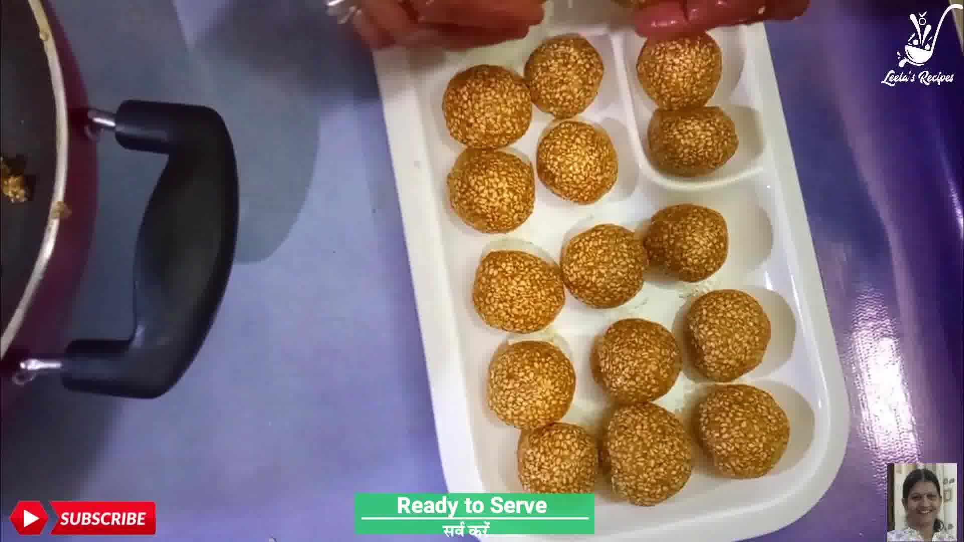 Til Ke Laddu | Leela's Recipes